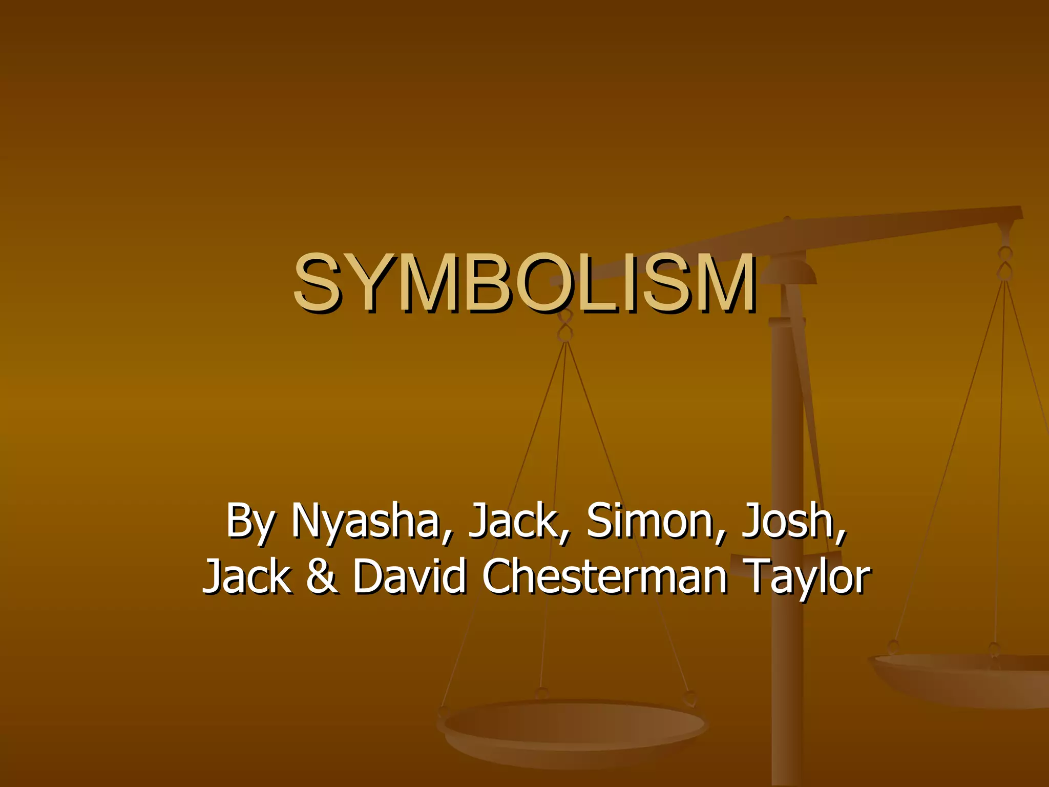 Symbolism Religious Language | PPT