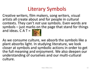Symbolism in Literature and Life | PPTX