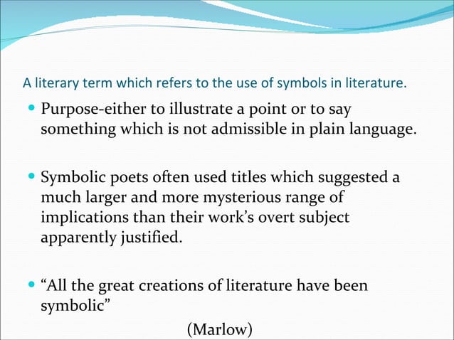 Symbolism in the Heart of Darkness | PPT