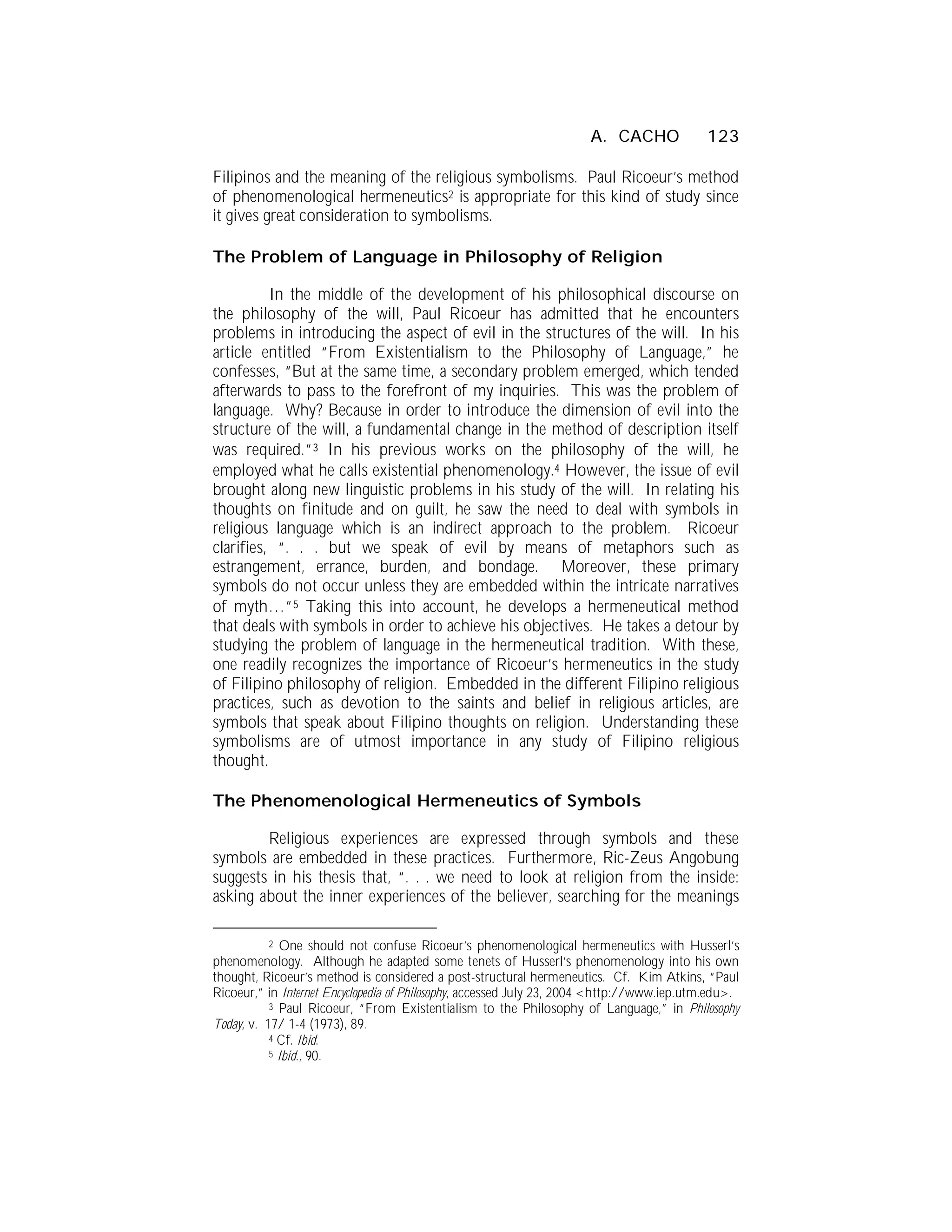 Symbolism in religion | PDF