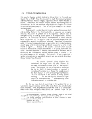 Symbolism in religion | PDF