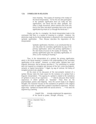Symbolism in religion | PDF