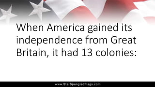 Symbolism of the American Flag Explained | PPTX