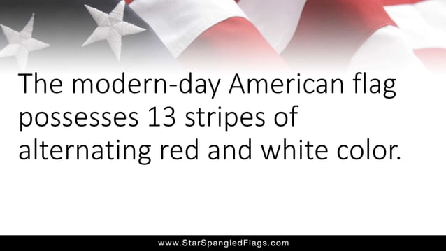 Symbolism of the American Flag Explained | PPT