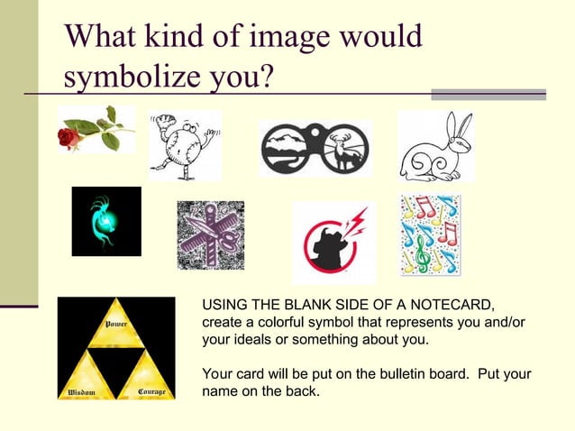 A brief overview of symbolism with examples | PPT