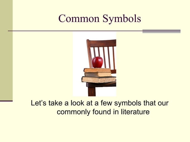 A brief overview of symbolism with examples | PPT