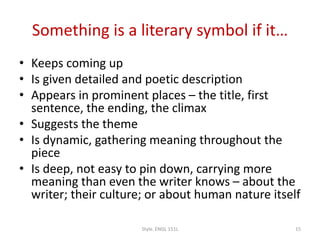 Symbolism revised | PPTX