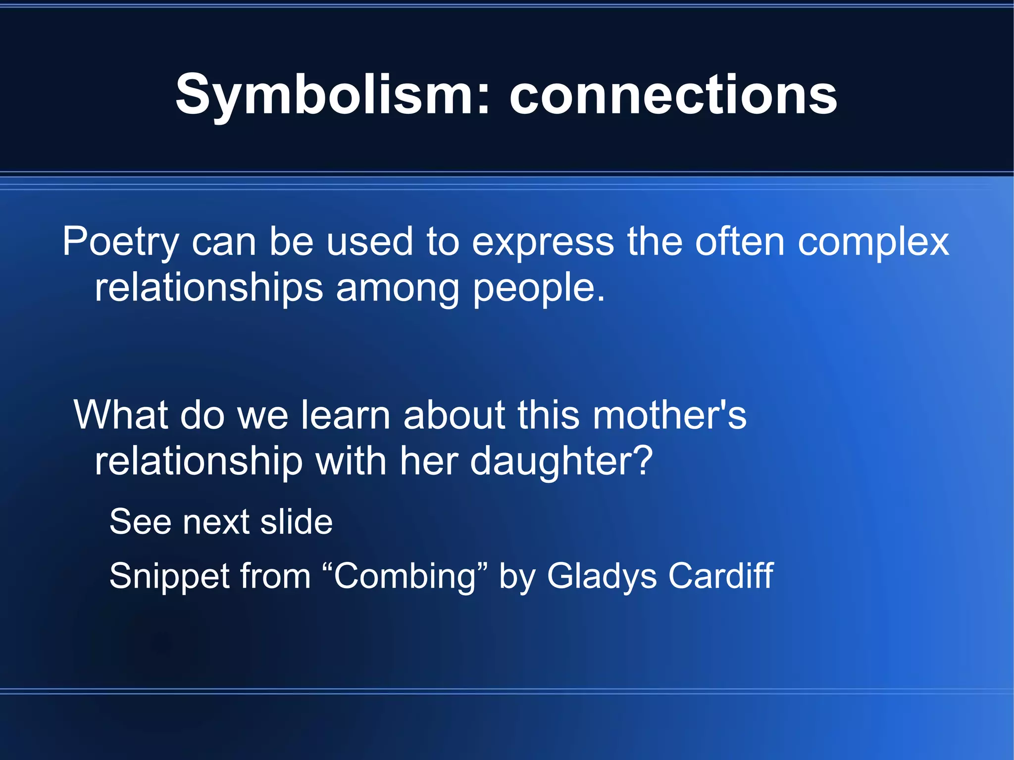 Symbolism: symbols of connection | PPT
