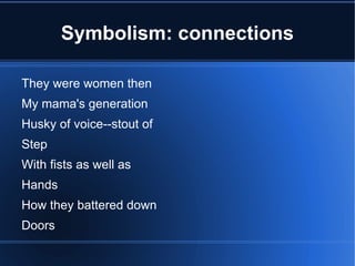 Symbolism: symbols of connection | ODP