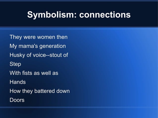 Symbolism: symbols of connection | PPT