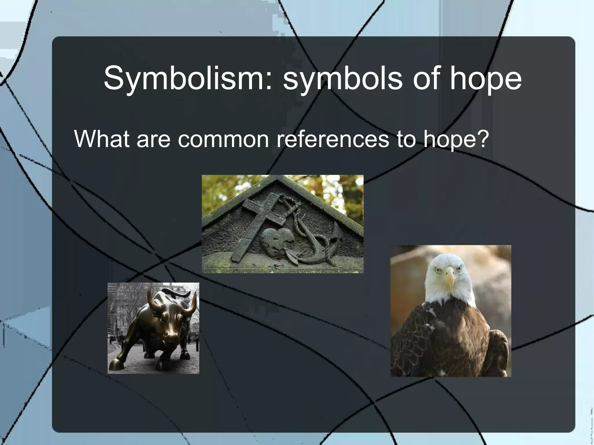 Symbolism: symbols of hope | ODP