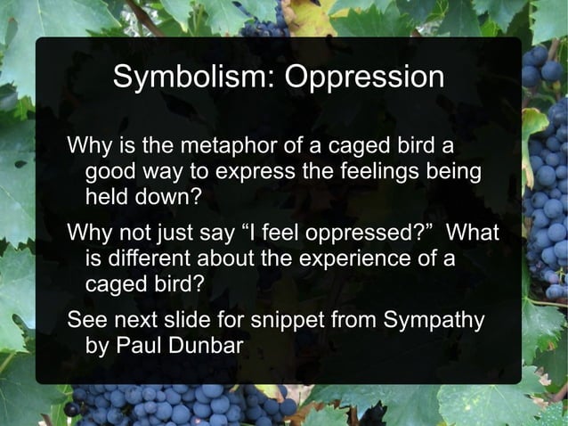 Symbolism: Symbols of Oppression | PPT