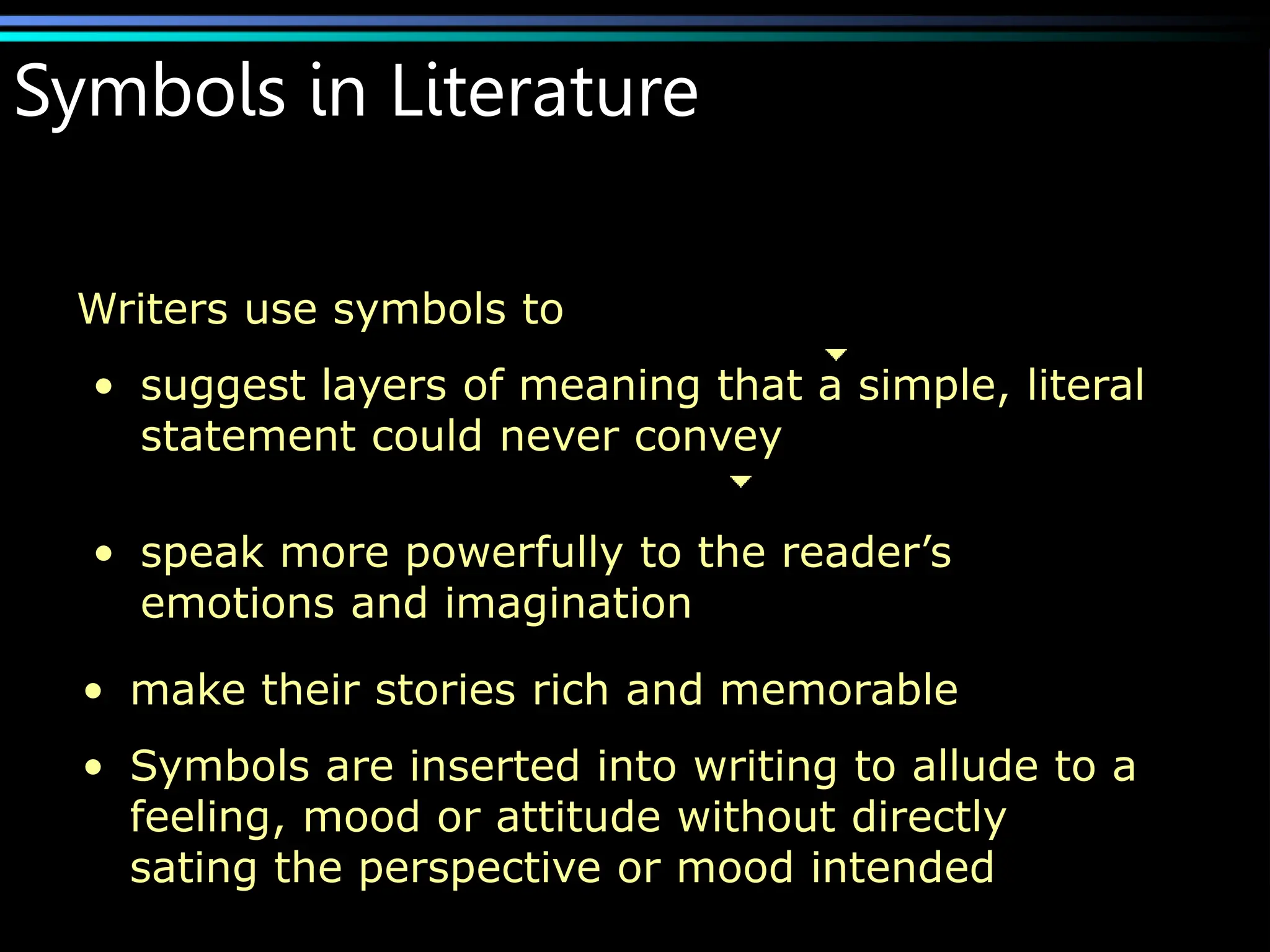 What is Symbolism? What isTheme and Tone .ppt