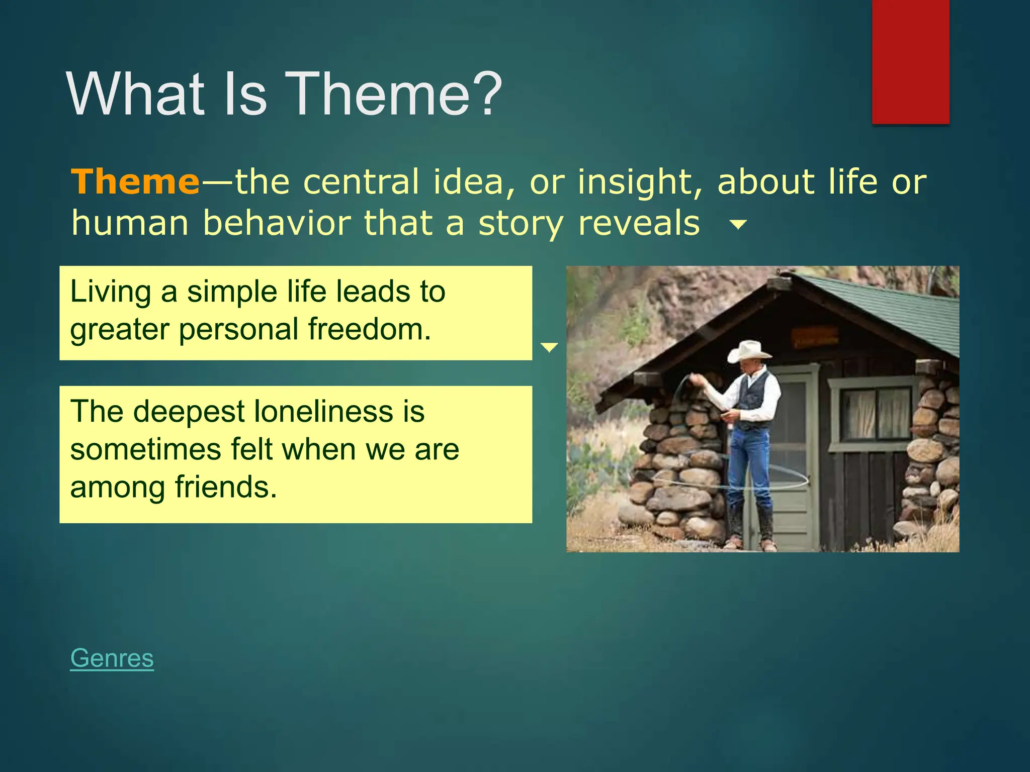 What is Symbolism? What isTheme and Tone .ppt