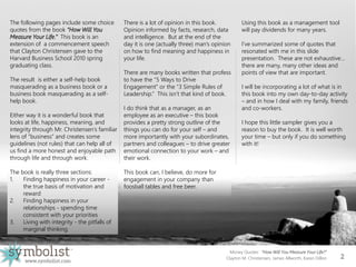 Money Quotes: How Will You Measure Your Life (assembled by Symbolist) | PPT