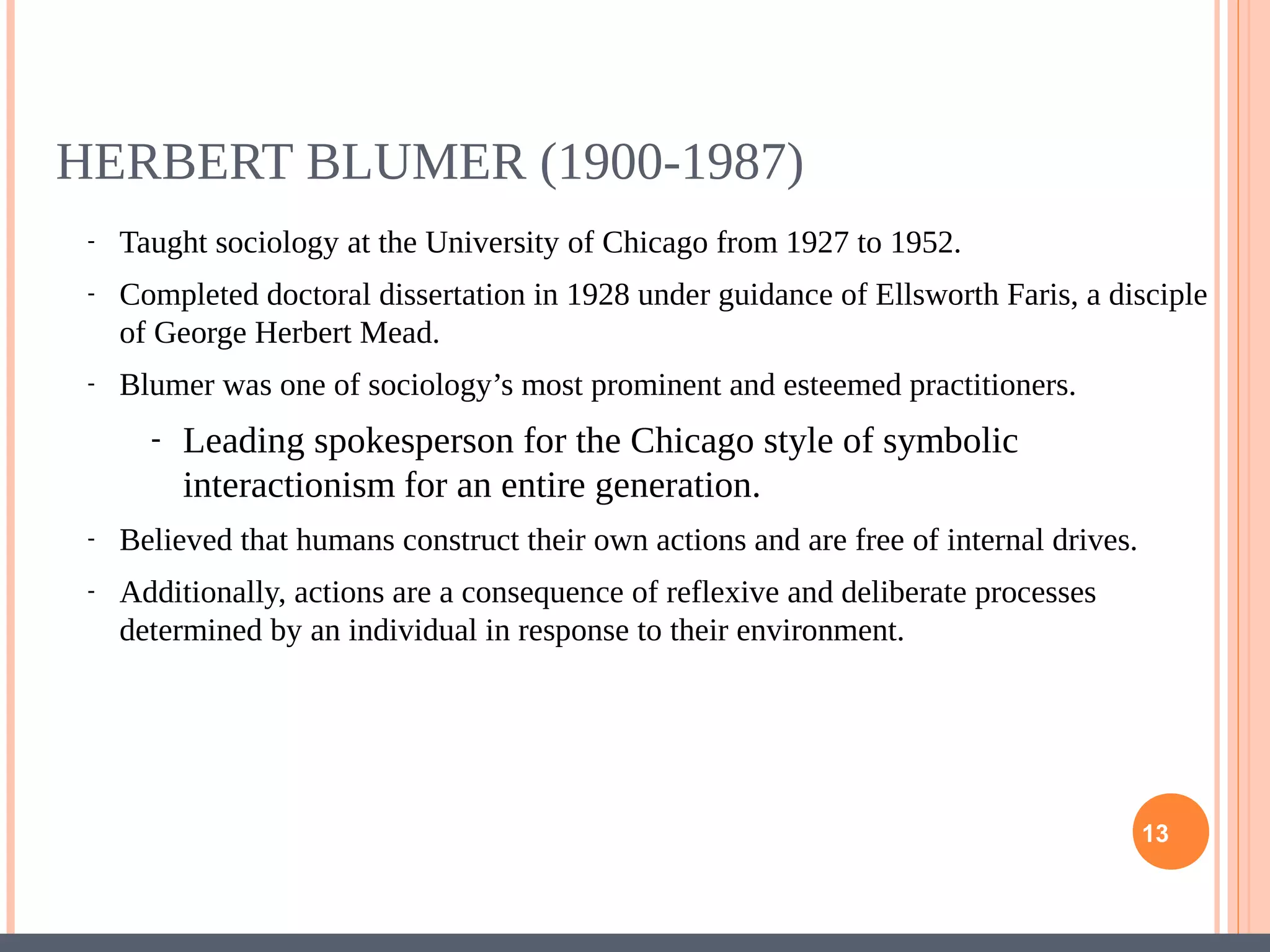 Symbollic interactionism in Sociology | PPT