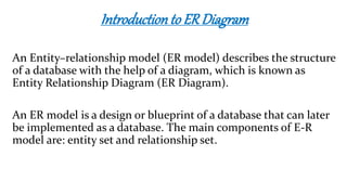 Symbol of e r diagram presentation | PPTX