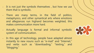 Symbol of language | PPT