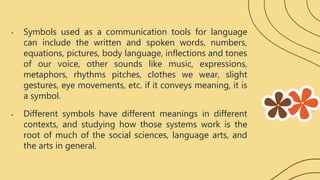 Symbol of language | PPT