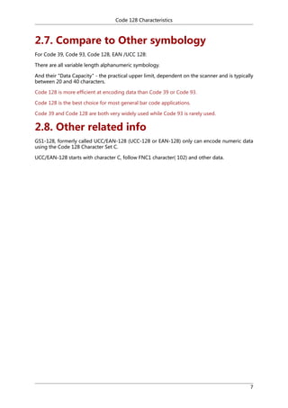 Symbology code128 | PDF