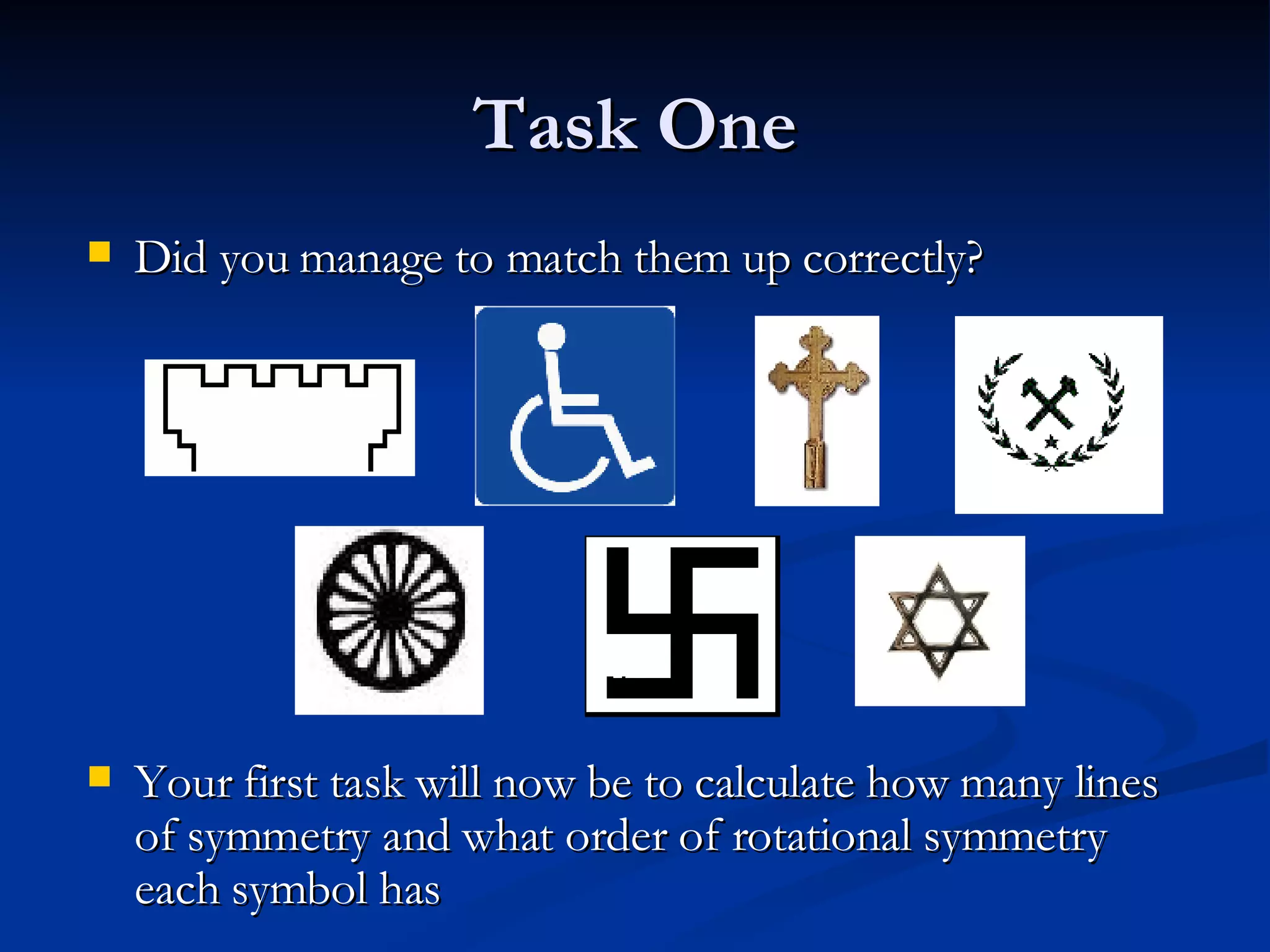 Symbols And Symmetry1 | PPT