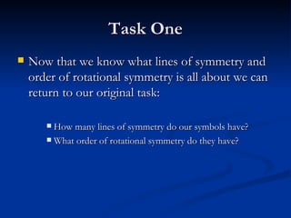 Symbols And Symmetry1 | PPT | Physics | Science