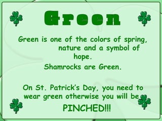 Symbols of St. Patrick's Day | PPT