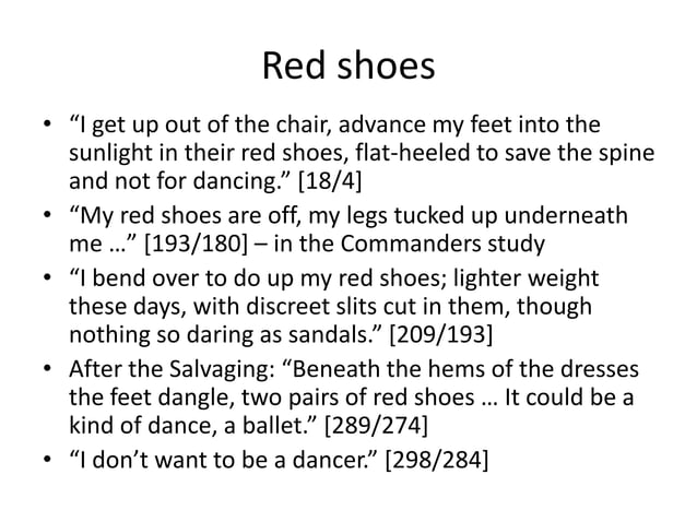 The Handmaid's Tale - Symbols and motifs | PPTX