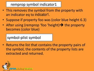 LISP:Symbols and packages in lisp | PPTX | Programming Languages ...