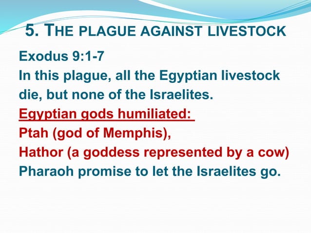 Symbols in exodus | PPTX