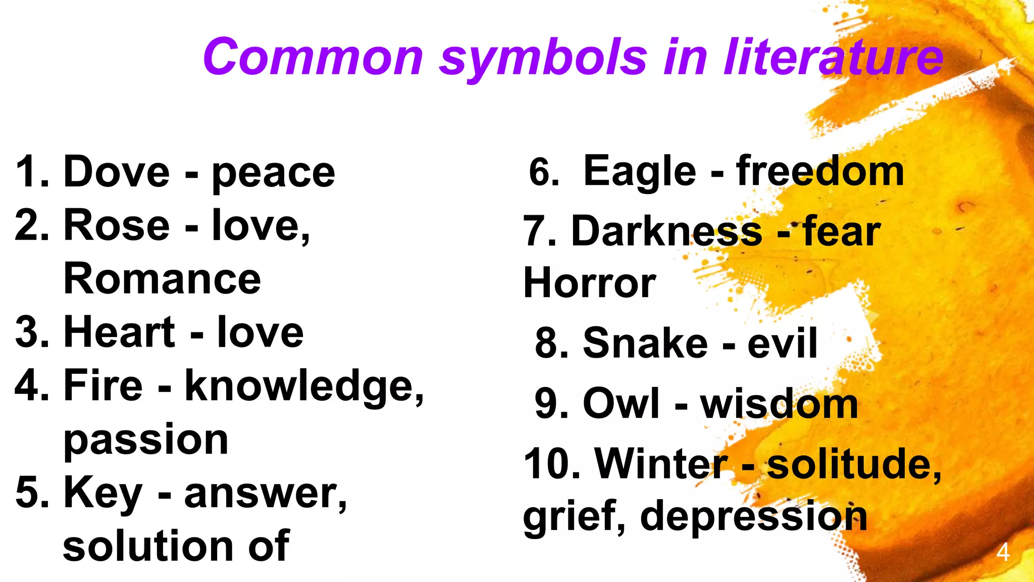 Symbols in poem 'Rape of The Lock' | PPTX