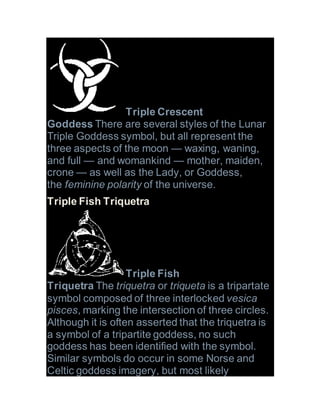 Triple Goddess Symbol Meaning