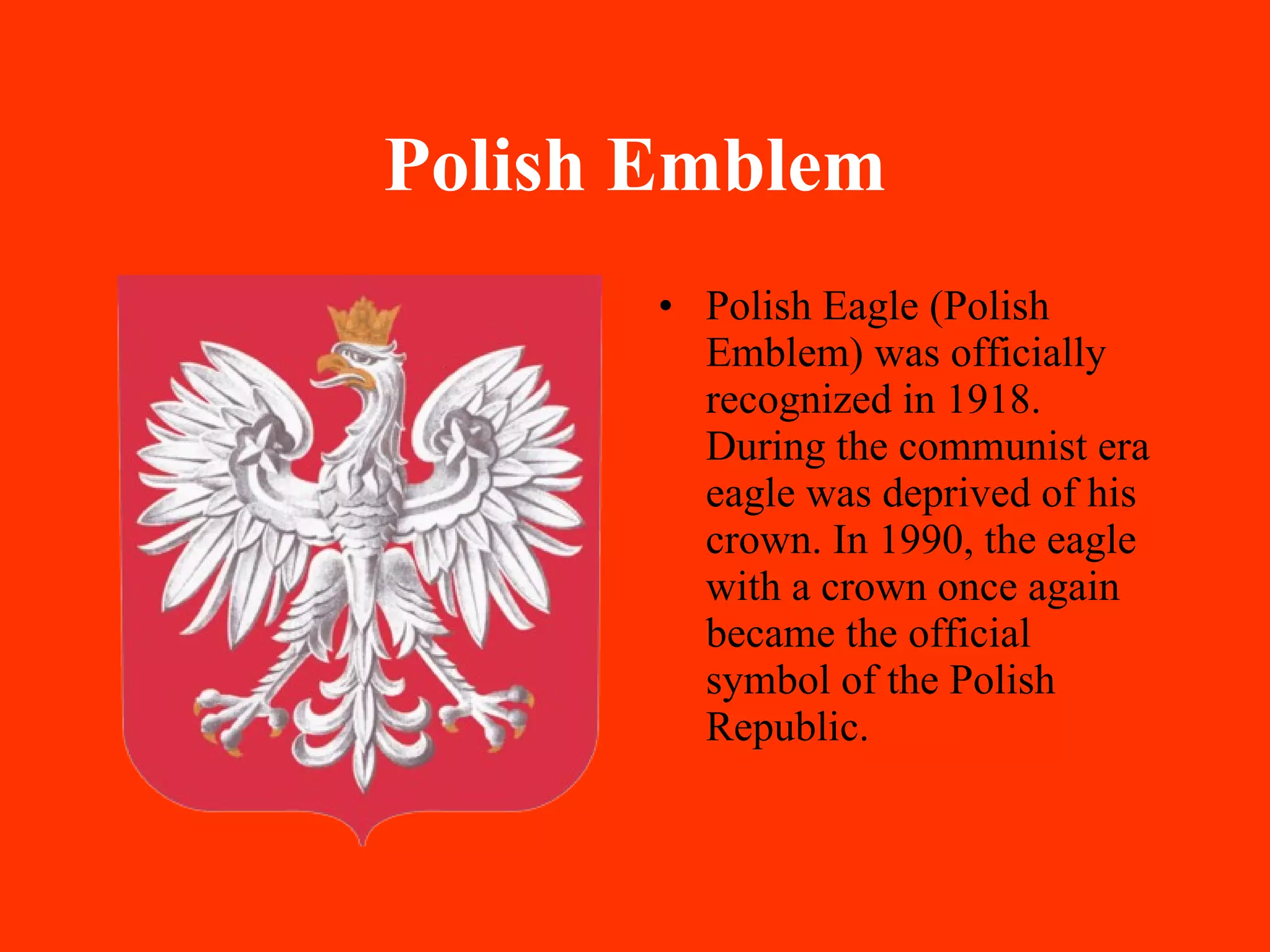 Symbols Of Poland | PPT