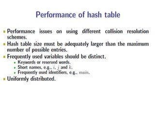 Symbol table in compiler Design | PDF