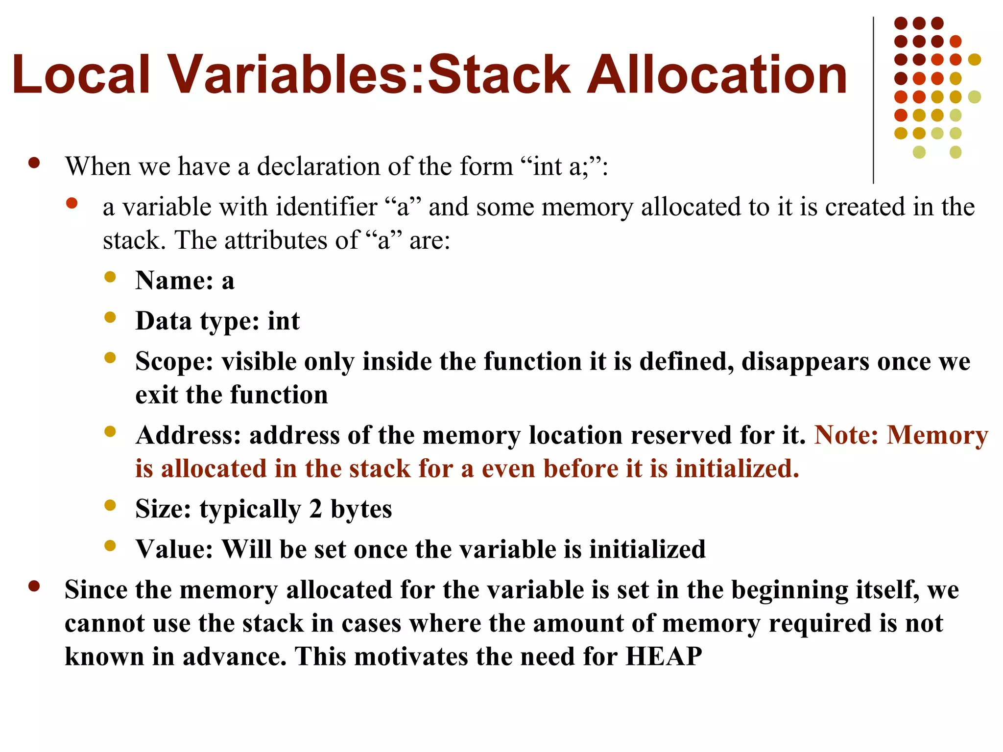 Symbol table management and error handling in compiler design | PPT