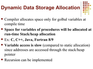 Symbol table management and error handling in compiler design | PPT