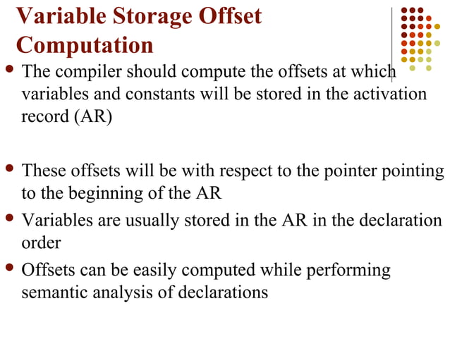 Symbol table management and error handling in compiler design | PPT | Programming Languages ...