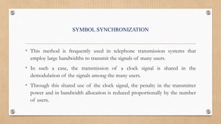 Symbol timing estimation by sachin maithani | PPT