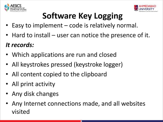 secure from Phishing Hacking and Keylogger | PPT