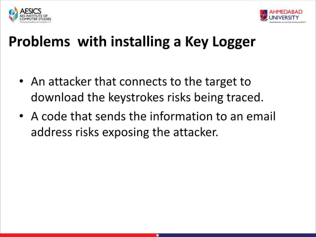 secure from Phishing Hacking and Keylogger | PPT