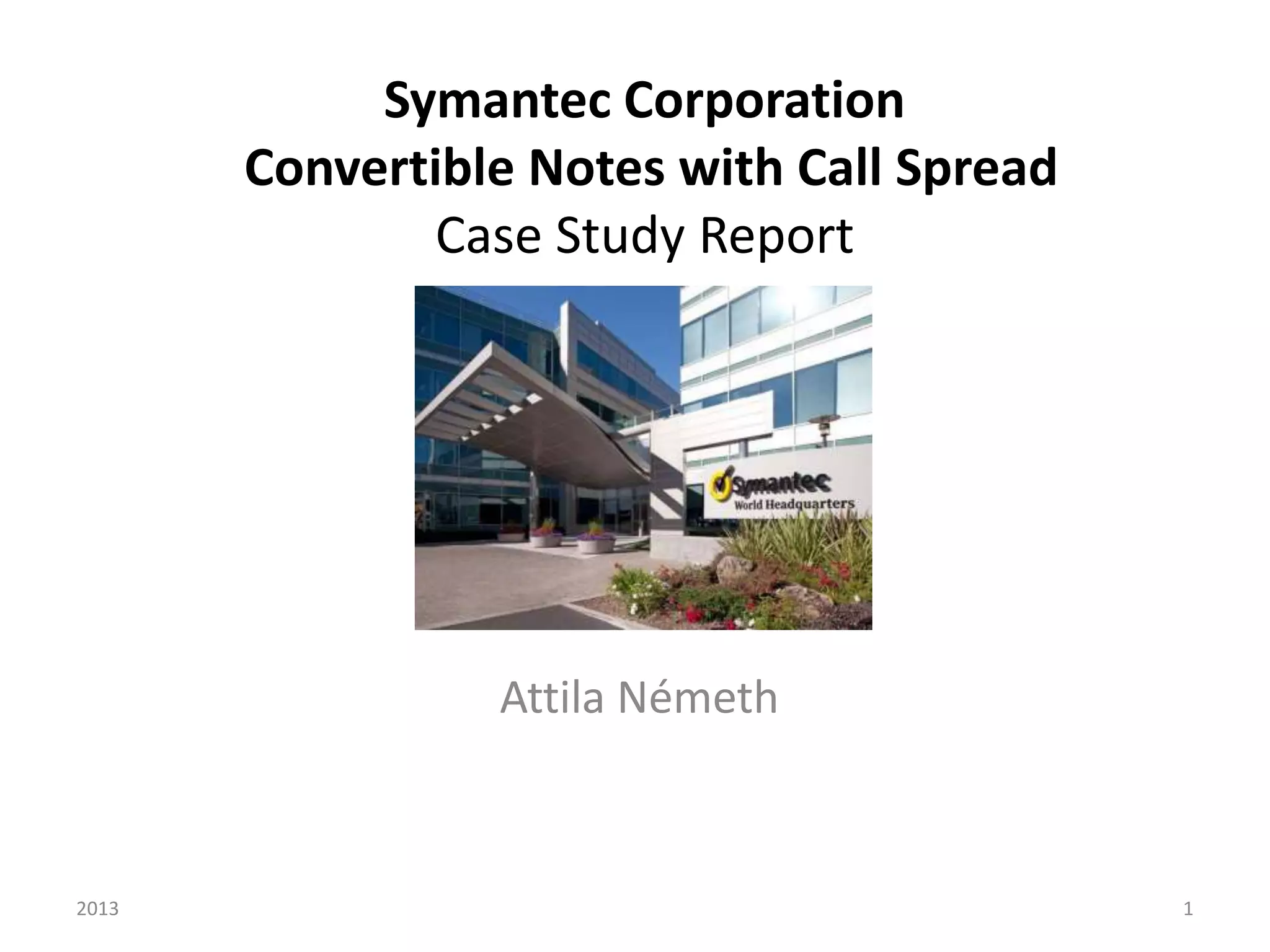 Symc case study report | PPTX