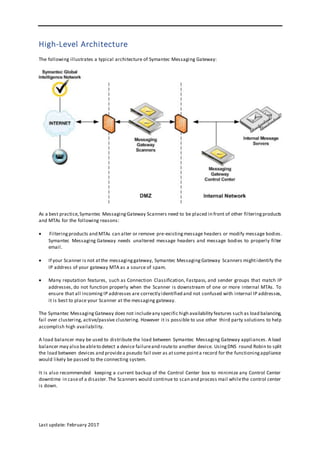 Symantec Messaging Gateway - Technical Proposal (General) | PDF