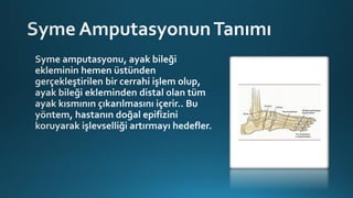 syme amputasyon.pdf described and fully explained | PPT