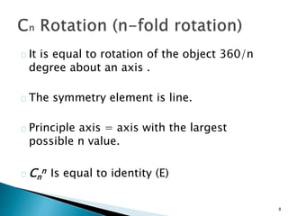 GROUP THEORY ( SYMMETRY) | PPT