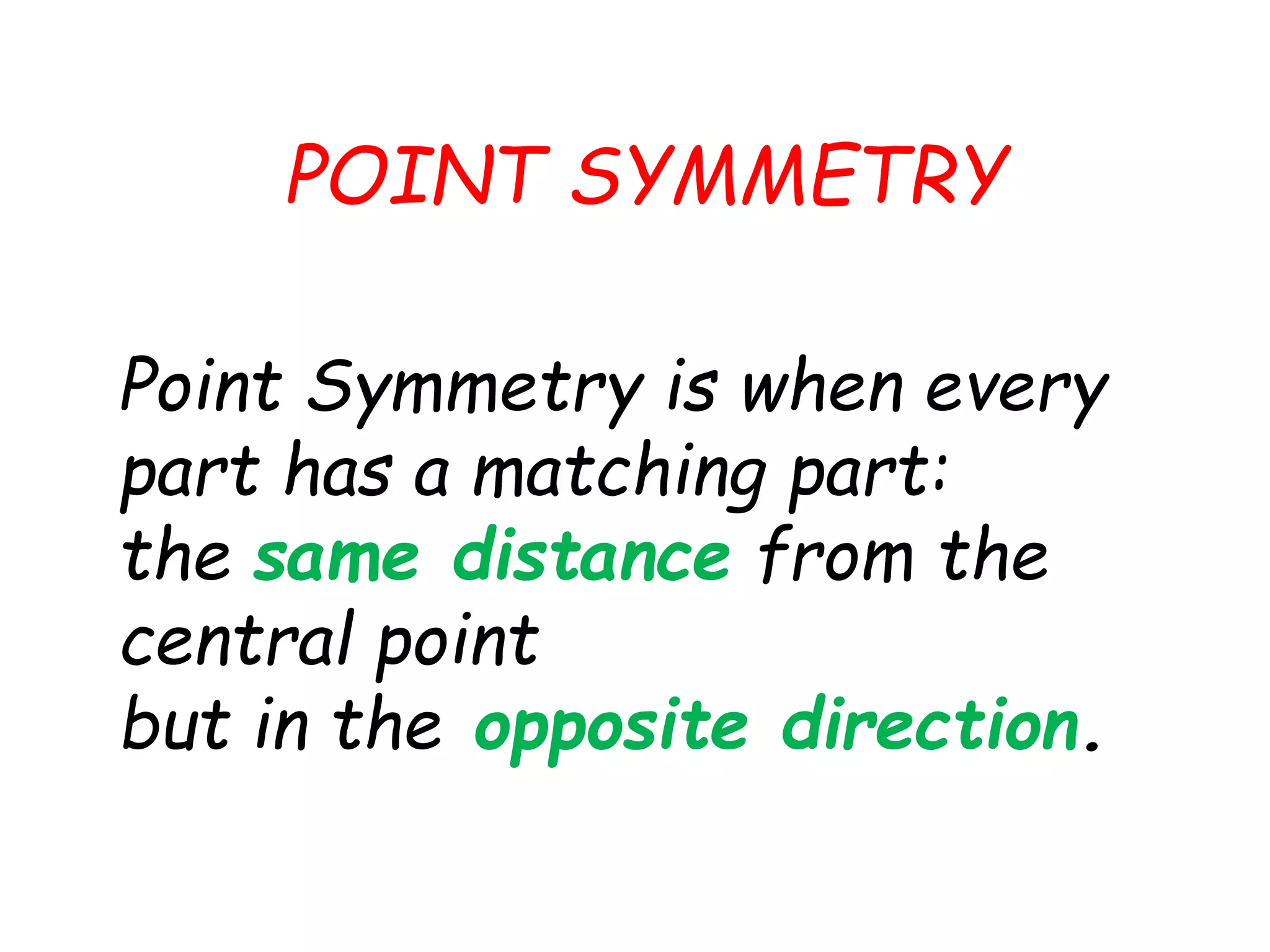 Types of symmetry | PPTX