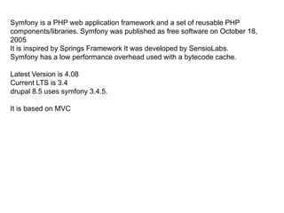 Symfony 3.4 | PPTX