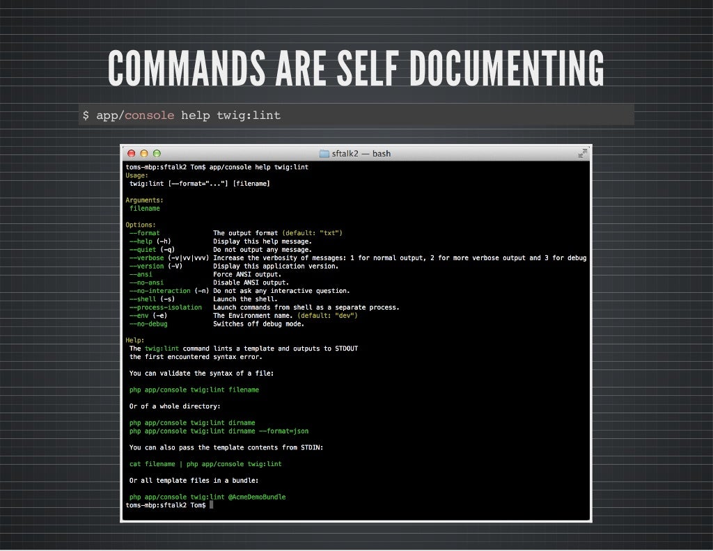 The Symfony Cli