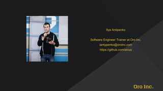 Symfony configuration component in ORO | PPT