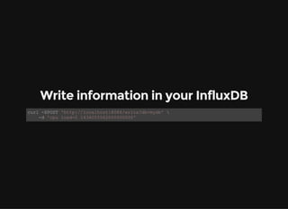 Measure your app internals with InfluxDB and Symfony2 | PPT