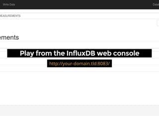 Measure your app internals with InfluxDB and Symfony2 | PPT